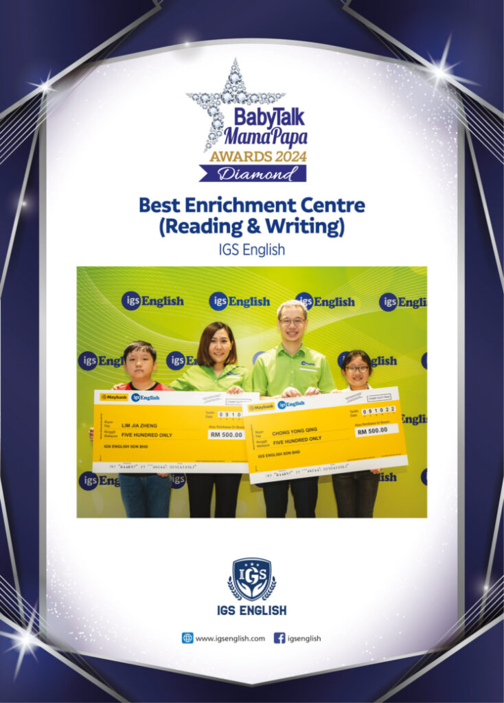 IGS English Enrichment Centre (Reading & Writing) - BabyTalk - Baby ...
