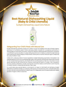 Sunlight Dishwashing Liquid Extra Nature - BabyTalk - Baby & Kids ...