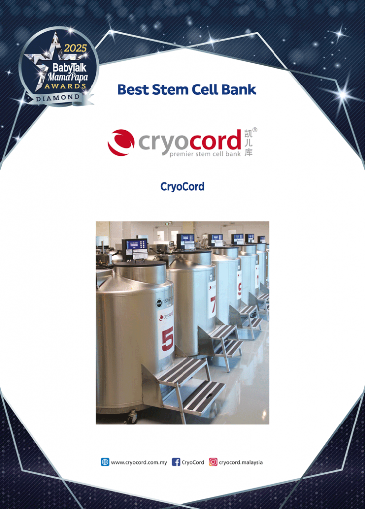 CryoCord Stem Cell Bank - BabyTalk - Baby & Kids, Pregnancy & Parenting ...