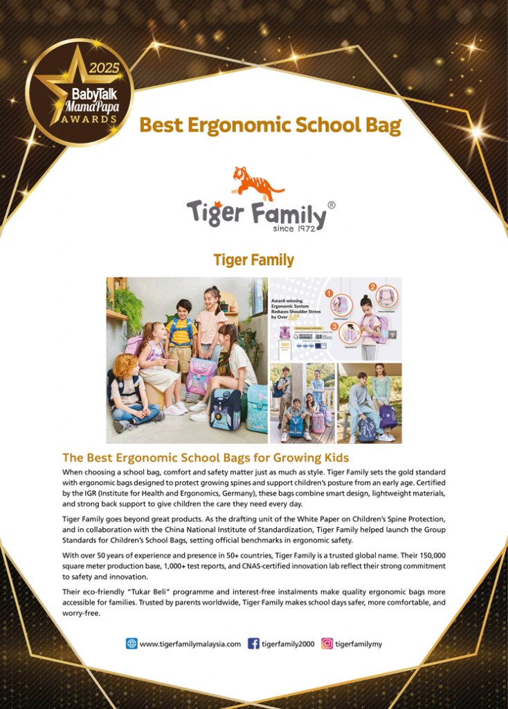 Tiger Family - BabyTalk - Baby & Kids, Pregnancy & Parenting Malaysia